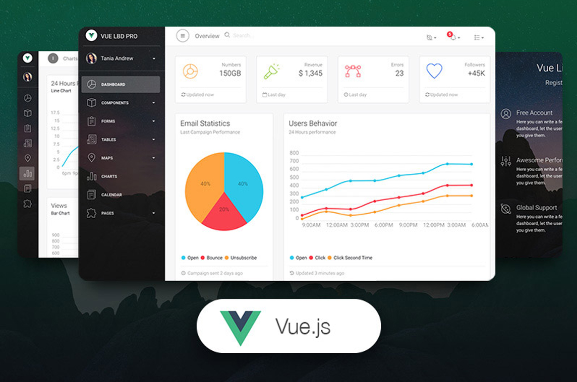 Vue Light Bootstrap Dashboard PRO Premium Bootstrap 4 Vue Admin