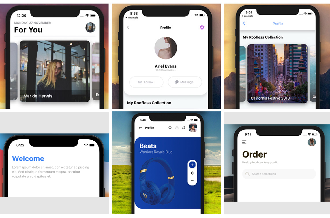 React Native Header View App Header Made With React js