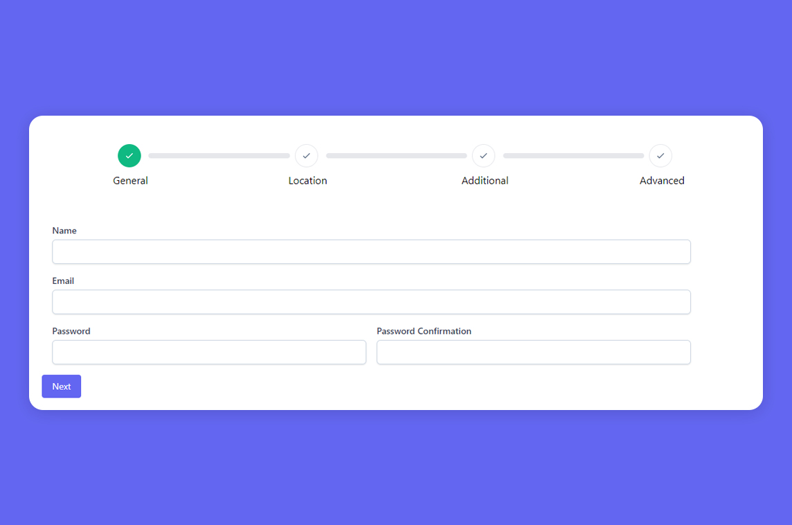 Laravel Livewire Wizard Form Wizard Component Made With Laravel