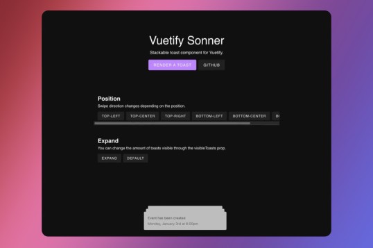 Vuetify — A Vue Component Framework
